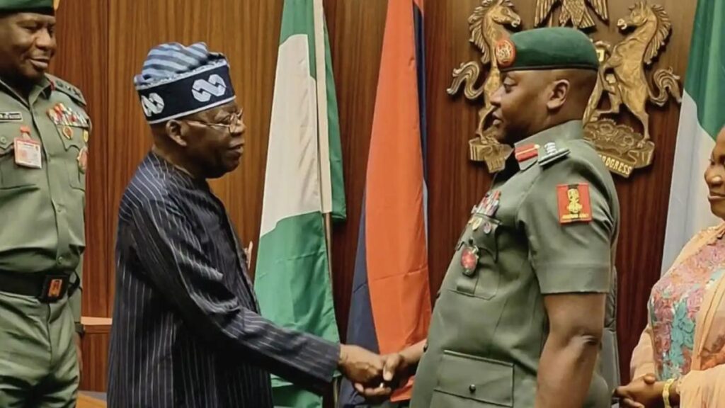 President Tinubu orders Nigerian Army to promote his ADC to Brigadier ...