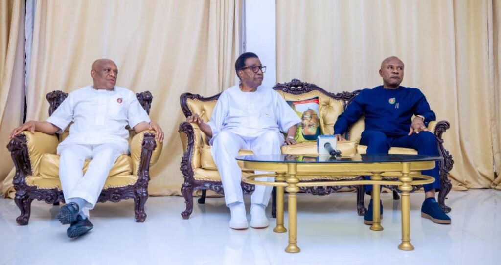 Nwobodo, Kalu, Mbah hold strategic talks on Igbo position in Nigeria